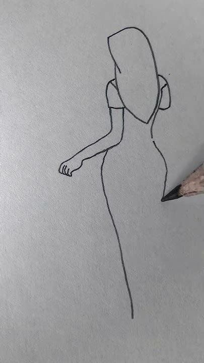 Как нарисовать ДЕВУШКУ в полный рост карандашом Youtube