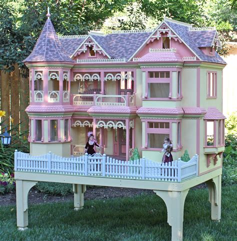 Victorian Dollhouse Project With Woodworking Plans Victorian