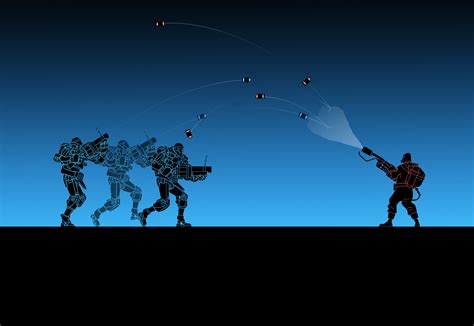 Mvm Pyro Vs Demo Bot By Bielek On Deviantart