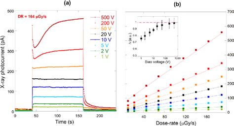 A Photocurrent Signals Recorded During A Single X Ray On Period Download Scientific