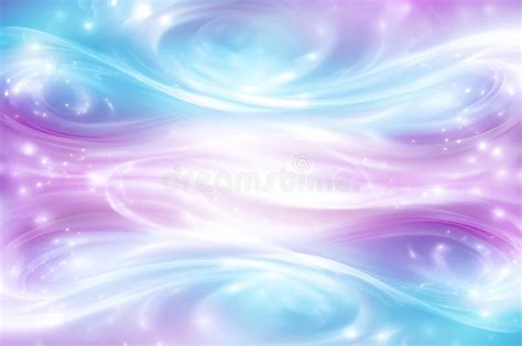 Serene Pastel Swirls Dreamlike Abstract Background Design Stock Illustration Illustration Of