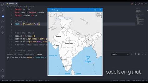 States Of India Guessing Game Using Python Guessing Games States Of India Simple Game