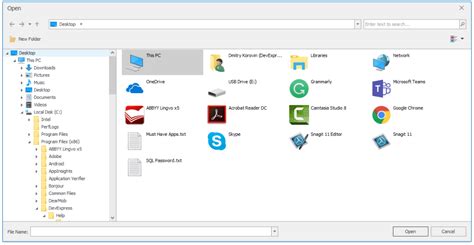 Xtraopenfiledialog Class Winforms Controls