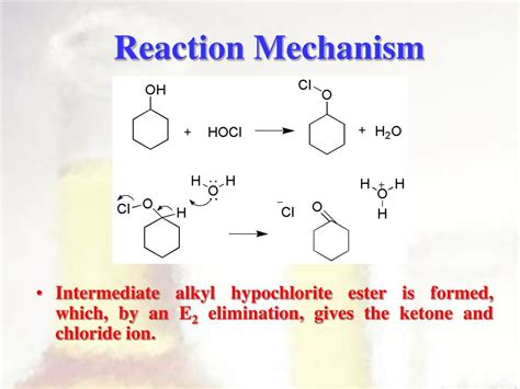 Ppt Chapter 22 Oxidation Cyclohexanone From Cyclohexanol By