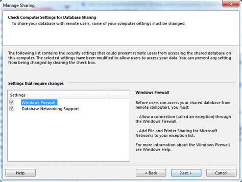 How To Configure Firewalls To Share BCM