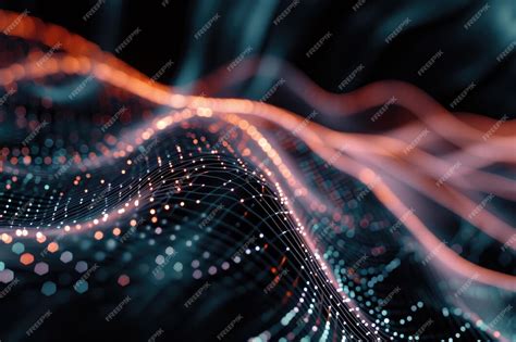 Premium Photo A Computer Generated Image Showcasing A Vibrant And Intricate Pattern Of Lines