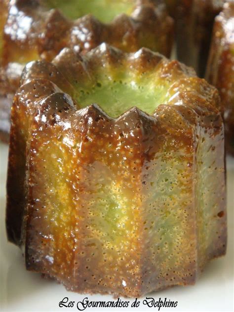 Cannelés à La Pistache Recette Dessert Recette Pâtisserie Desserts Recette Cannelés
