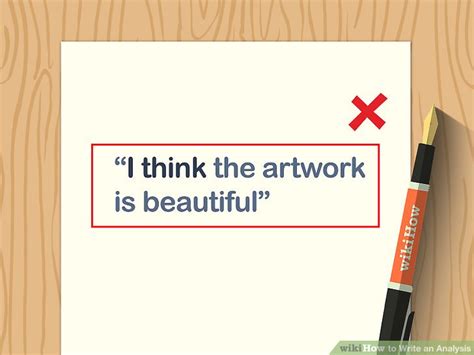 How To Write An Analysis With Pictures WikiHow