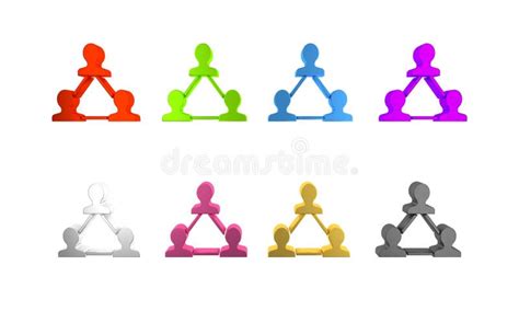 Colorful Project Team Base Icon Isolated On White Background Business Analysis And Planning