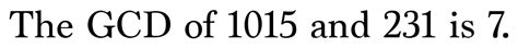 The Euclidean Algorithm The Euclidean Algorithm Is One Of The By