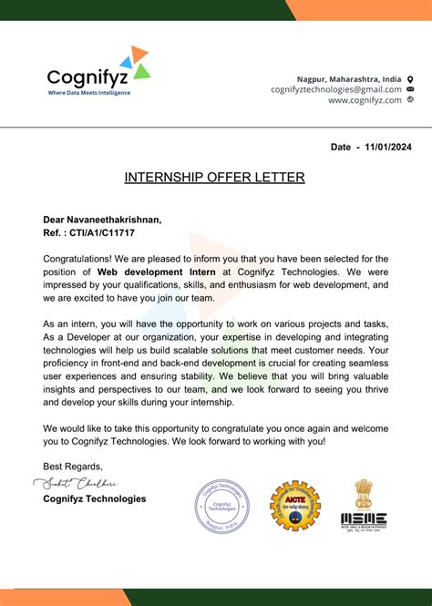 Cognifyztechnologies Cognifyz Cognifyztech Navaneethakrishnan M