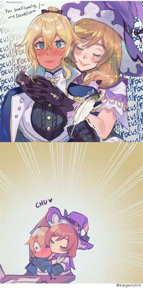Jean X Lisa Genshin Impact Hoyolab