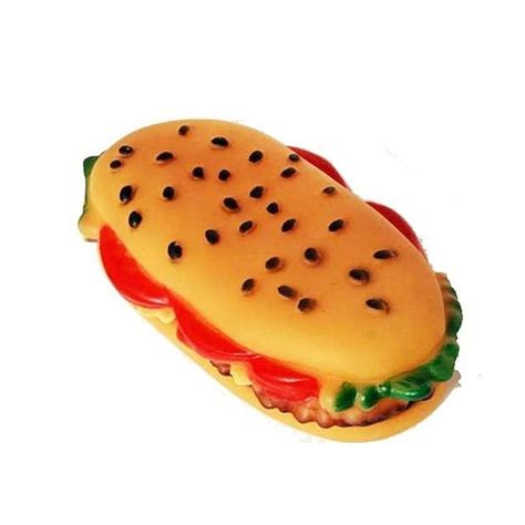 삑삑이 펫토이 라텍스 햄버거 장난감 1개 강아지 애견 개 홈플러스 택배배송