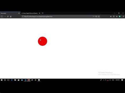 How To Create Draggable Html Element Using Javascript YouTube