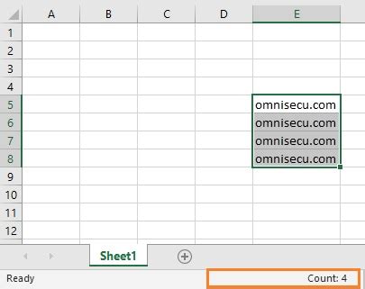 Excel Status Bar Explained In Detail