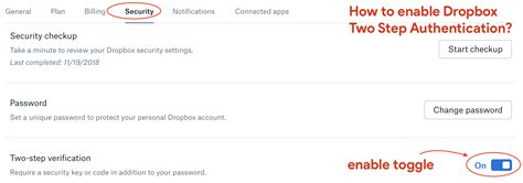 Dropbox How To Enable 2 Step Authentication Now Crunchify