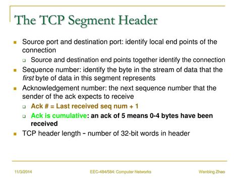 Ppt Eec 484584 Computer Networks Powerpoint Presentation Free Download Id6154937