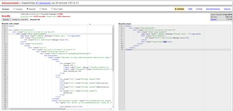 Angular Component Html Treated As Xml · Issue 638 · Prettydiff