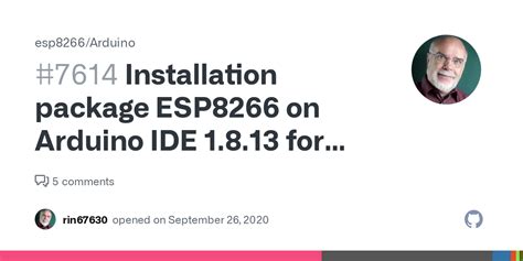 Installation Package Esp8266 On Arduino Ide 1813 For Linuxarm Misses Fsh And Tzh · Issue