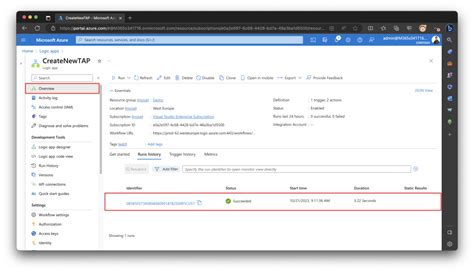 How To Create A Temporary Access Pass Using Logic Apps Janbakkertech