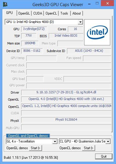 Intel Hd Graphics Driver V9 18 10 3257 Available For Windows Geeks3d