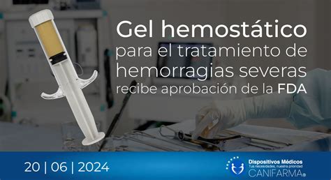 Gel Hemostático Para El Tratamiento De Hemorragias Severas Recibe
