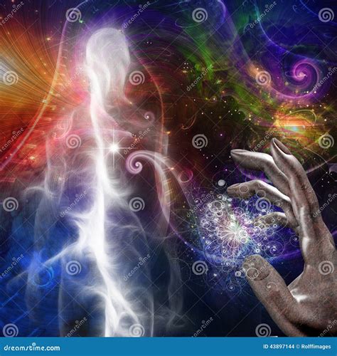 Man And Physics Stock Illustration Illustration Of Flow 43897144