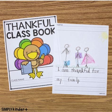 Thankful Class Book Simply Kinder Plus
