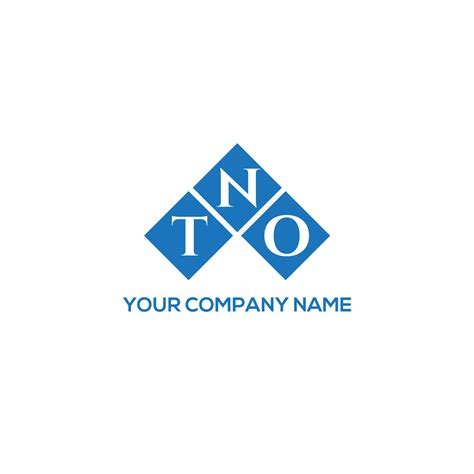 Tno Letter Logo Design On White Background Tno Creative Initials