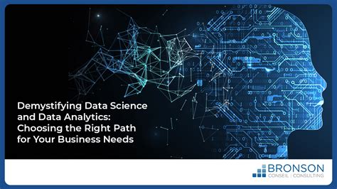 Demystifying Data Science And Data Analytics Choosing The Right Path