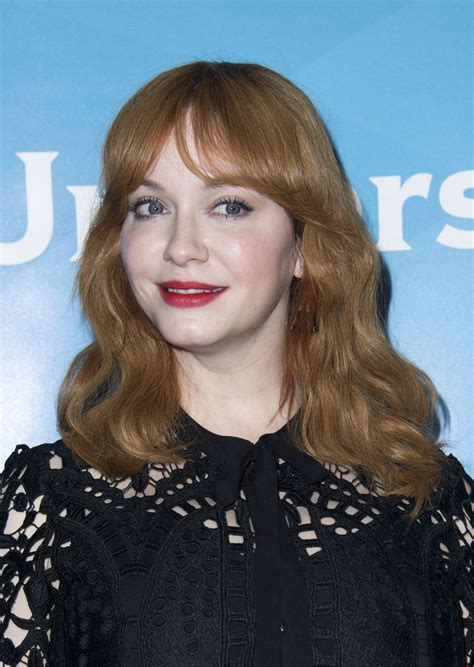 Christina Hendricks At Nbcuniversal Tca Winter Press Tour In Los