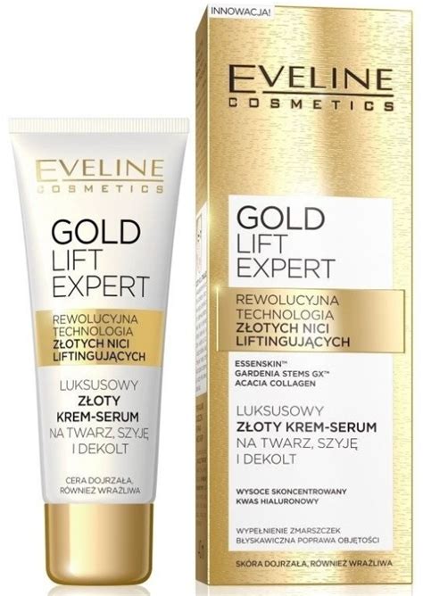 Eveline Cosmetics Gold Lift Expert Luxury Cream Serum - Крем-сыворотка ...