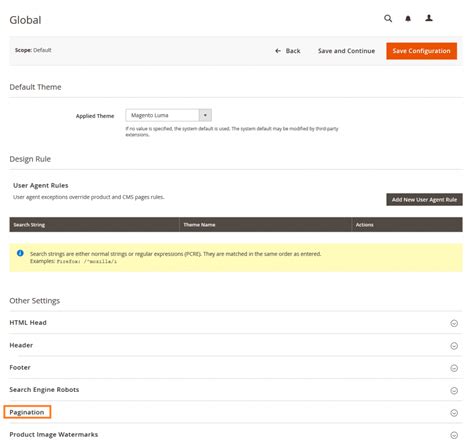 how to configure pagination controls in magento 2 hiddentechies
