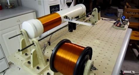 Tesla Coil Winder Hackaday
