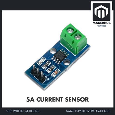 5a 20a 30a Current Sensor Module Acs712 Hall Effect Based Linear Current Sensor Board Arduino