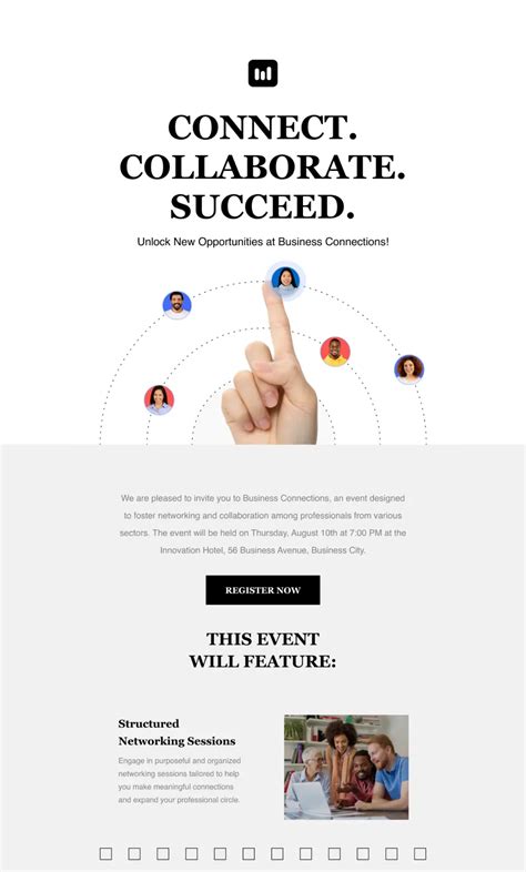 Networking Event Invitation Template Email Template Benchmark Email