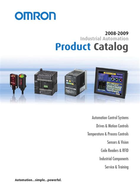 Catalogo Omron Programmable Logic Controller Automation
