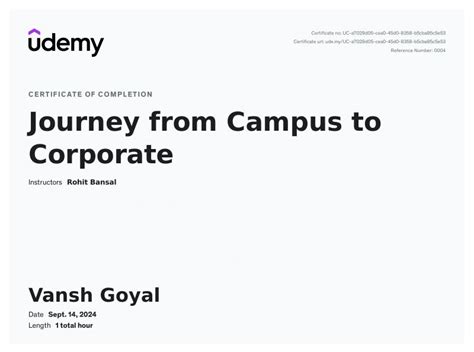Fromcollegetocampus Vansh Goyal