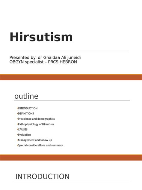 Hirsutism Pdf Polycystic Ovary Syndrome Ovary