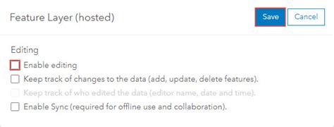error unable to share editable layer publicly