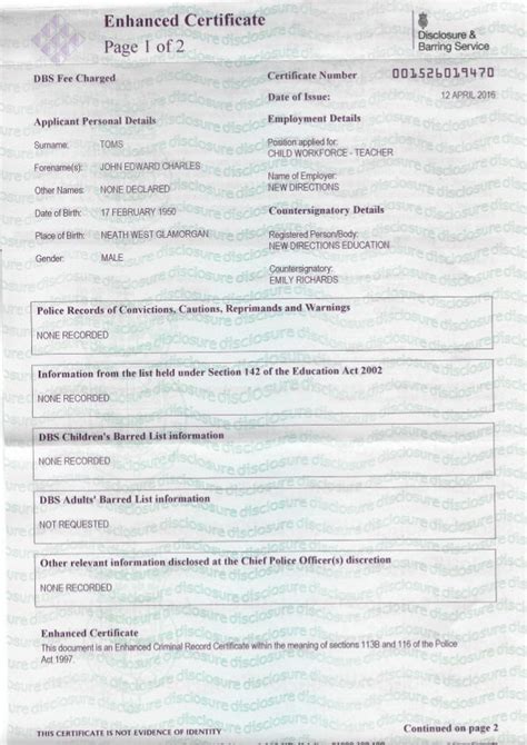 Enhanced Dbs Check Lsasingle
