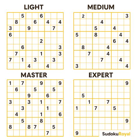 Printable Sudoku Puzzles Free Pdf Downloads By Difficulty