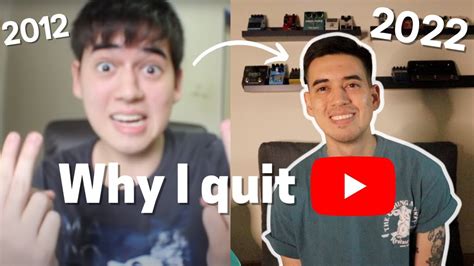 Why I Quit Youtubeand Why Im Back Youtube