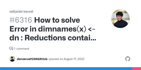 How To Solve Error In Dimnamesx