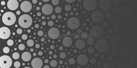 A Monochromatic Abstract Pattern Of Overlapping Circles With Varying Sizes And Opacity Forming