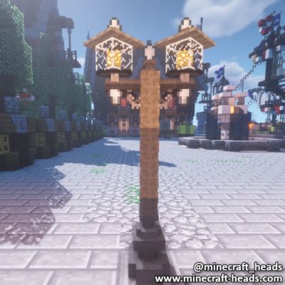 Minecraft Medieval Street Lamp Wip Mod To Add New Decorative Objects