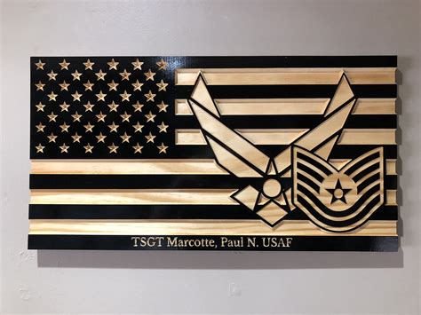 Us Air Force Flag Emblem
