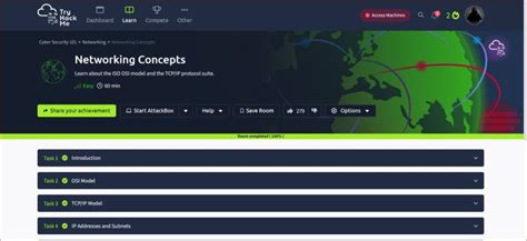 Meyssa Zeydi On Linkedin Tryhackme Networking Osimodel Tcpip Wireshark Tcpdump Nmap