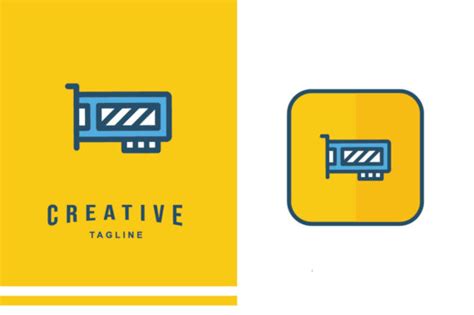 Computer Hardware Icon Pcie Ssd Gráfico Por Melindagency · Creative Fabrica