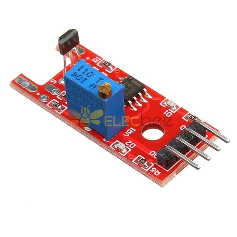 Ky 024 4pin Linear Magnetic Switches Speed Counting Hall Sensor Module